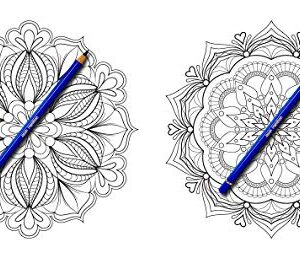 The Art of Mandala 2: Adult Coloring Book Featuring Calming Mandalas designed to relax and calm