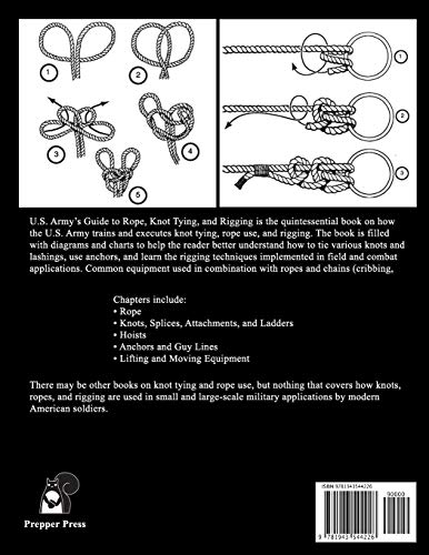 U.S. Army's Guide to Rope, Knot Tying, and Rigging: FM 5-125