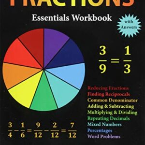 Fractions Essentials Workbook with Answers