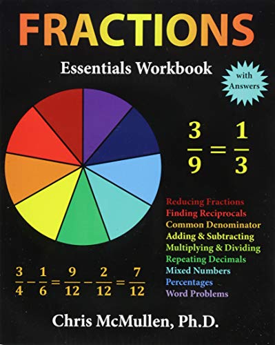 Fractions Essentials Workbook with Answers