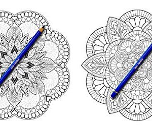 The Art of Mandala 2: Adult Coloring Book Featuring Calming Mandalas designed to relax and calm