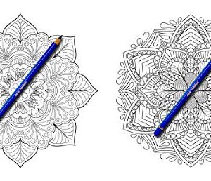 The Art of Mandala 2: Adult Coloring Book Featuring Calming Mandalas designed to relax and calm