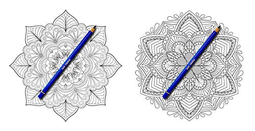 The Art of Mandala 2: Adult Coloring Book Featuring Calming Mandalas designed to relax and calm