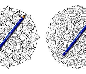 The Art of Mandala 2: Adult Coloring Book Featuring Calming Mandalas designed to relax and calm