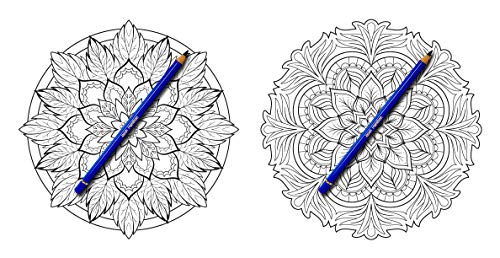 The Art of Mandala 2: Adult Coloring Book Featuring Calming Mandalas designed to relax and calm