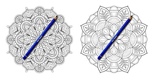 The Art of Mandala 2: Adult Coloring Book Featuring Calming Mandalas designed to relax and calm