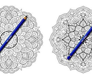 The Art of Mandala 2: Adult Coloring Book Featuring Calming Mandalas designed to relax and calm