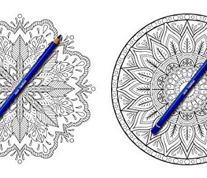 The Art of Mandala 2: Adult Coloring Book Featuring Calming Mandalas designed to relax and calm