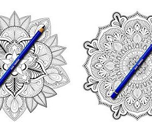 The Art of Mandala 2: Adult Coloring Book Featuring Calming Mandalas designed to relax and calm