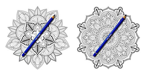 The Art of Mandala 2: Adult Coloring Book Featuring Calming Mandalas designed to relax and calm