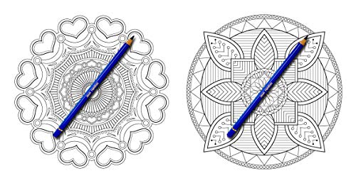 The Art of Mandala 2: Adult Coloring Book Featuring Calming Mandalas designed to relax and calm