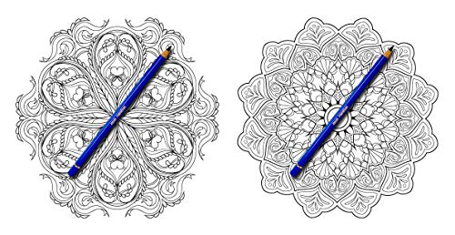 The Art of Mandala 2: Adult Coloring Book Featuring Calming Mandalas designed to relax and calm