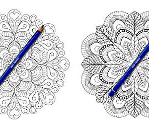 The Art of Mandala 2: Adult Coloring Book Featuring Calming Mandalas designed to relax and calm