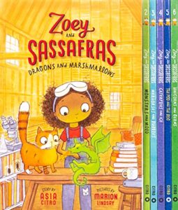 zoey and sassafras books 1-6 pack (zoey and sassafras, 7)