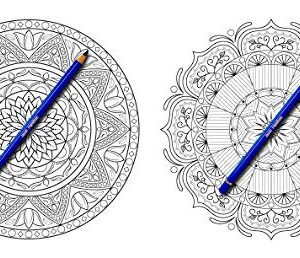 The Art of Mandala 2: Adult Coloring Book Featuring Calming Mandalas designed to relax and calm