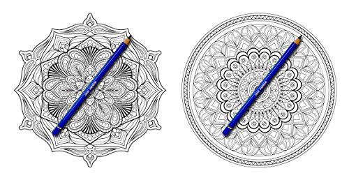 The Art of Mandala 2: Adult Coloring Book Featuring Calming Mandalas designed to relax and calm