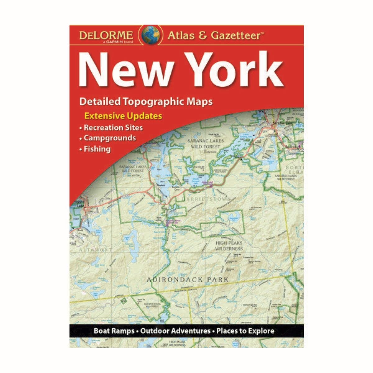 Delorme New York Atlas & Gazetteer (New York State Atlas & Gazetteer)