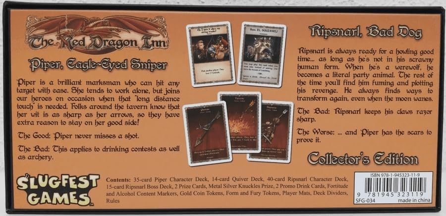 Slugfest Games Red Dragon Inn: Allies - Piper vs. Ripsnarl