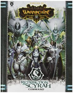 privateer press forces of warmachine: retribution of scyrah command hc (book) miniature game pip1087