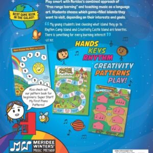 Meridee Winters Super Start! My First Piano Game Book: Hands, Keys, Rhythm and More for Young Beginners and Keyboard Loving Kids