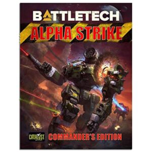 catalyst game labs battletech alpha strike commanders ed.