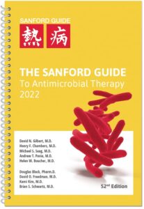 the sanford guide to antimicrobial therapy 2022 (spiral edition)