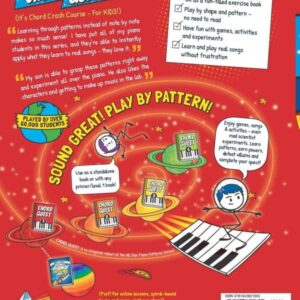 Chord Quest Powerful Piano Lessons Level 1: Easy Keyboard Patterns for Beginner Kids (Meridee Winters Chord Quest)