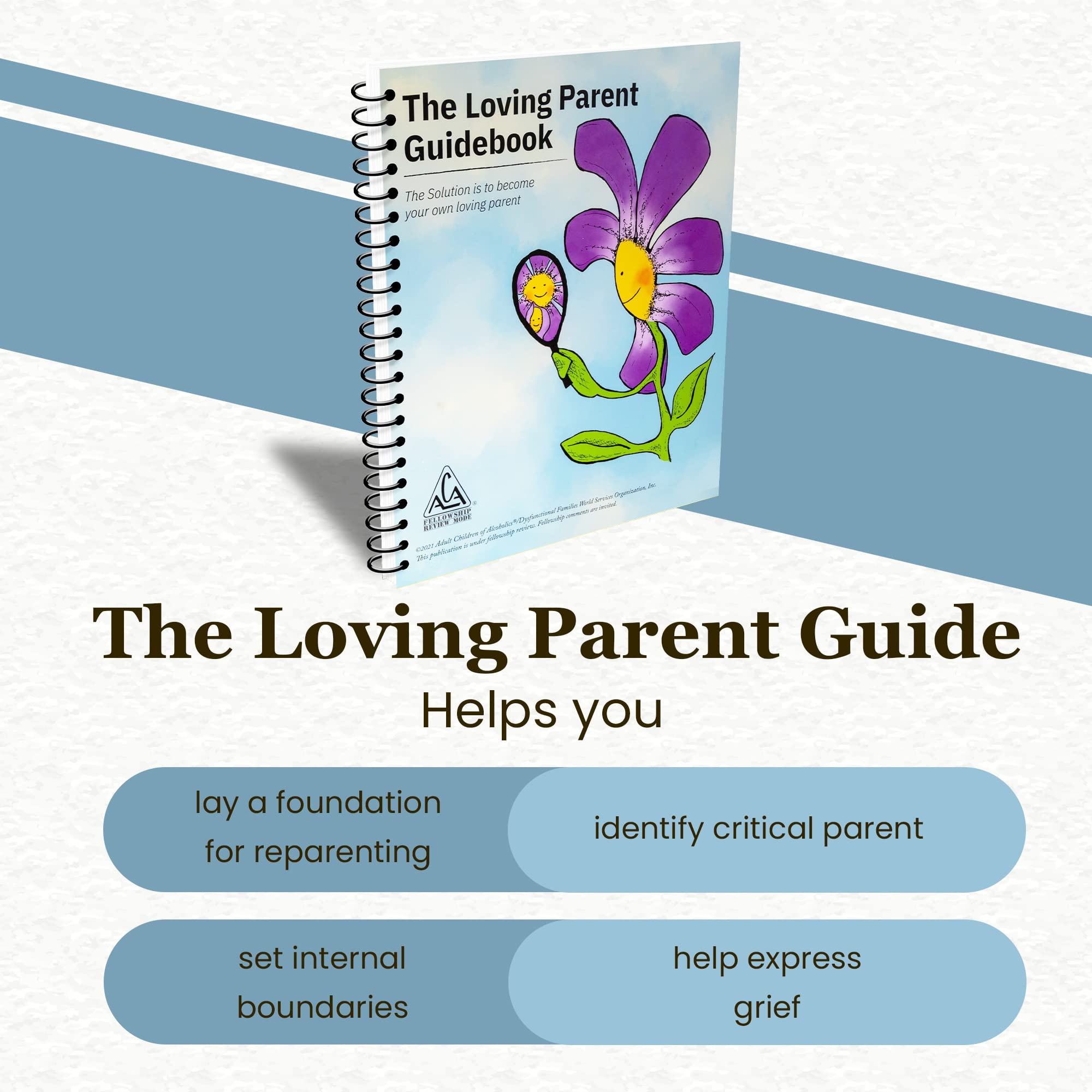 The Loving Parent Guidebook: The Solution is to Become Your Own Loving Parent (Softcover, Spiralbound)