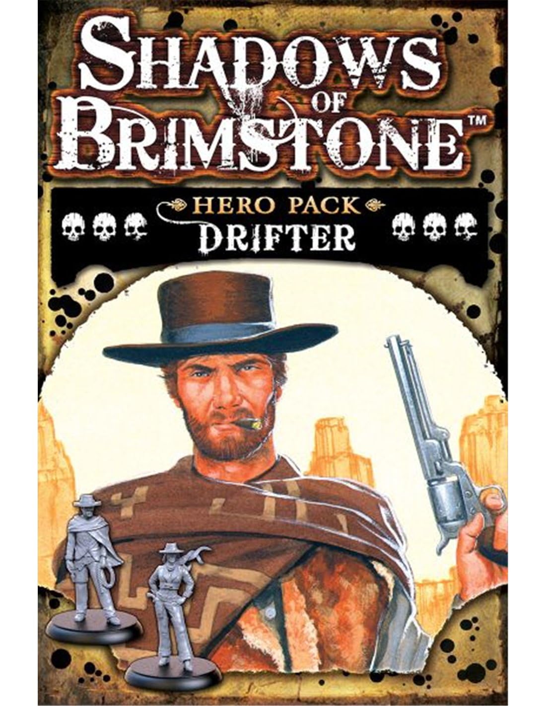 Flying Frog Productions Shadows of Brimstone: Cowboy Hero Pack