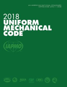 2018 uniform mechanical code soft cover with tabs