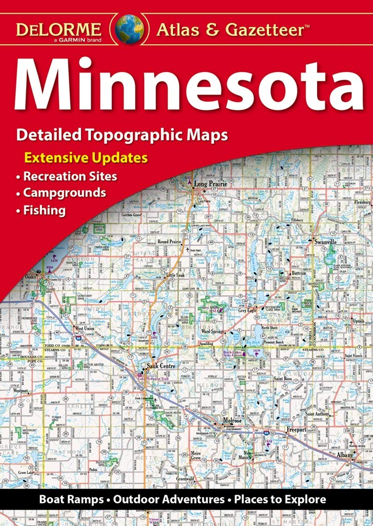 Delorme Minnesota Atlas & Gazetteer (Minnesota Atlas and Gazetteer)