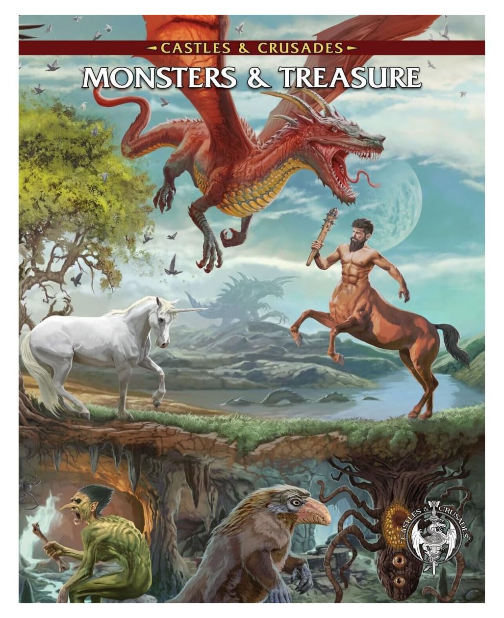 Troll Lord Games Castles & Crusades Monsters & Treasure 5th Printing