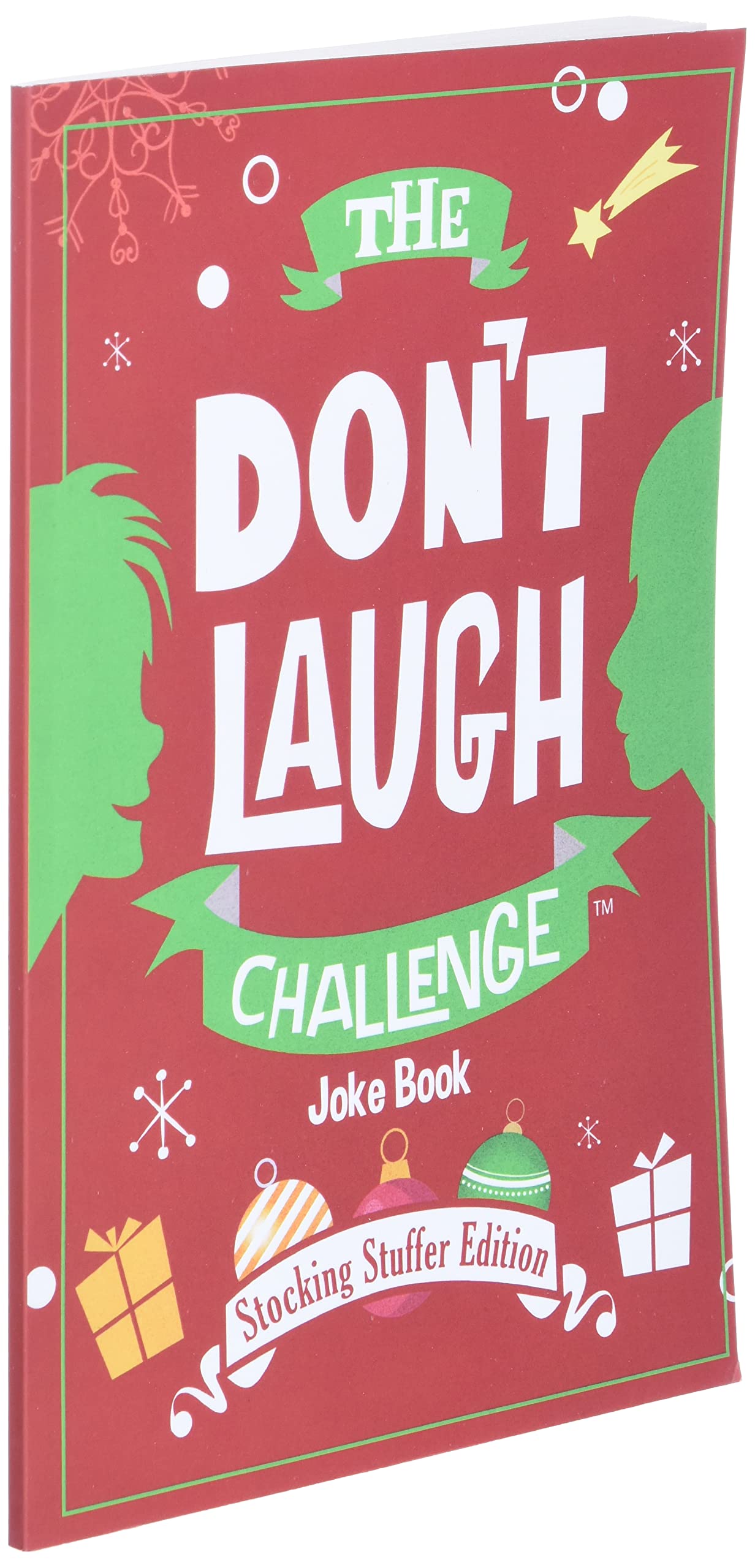 The Don't Laugh Challenge - Stocking Stuffer Edition: The LOL Joke Book Contest for Boys and Girls Ages 6, 7, 8, 9, 10, and 11 Years Old - a Stocking Stuffer Goodie for Kids