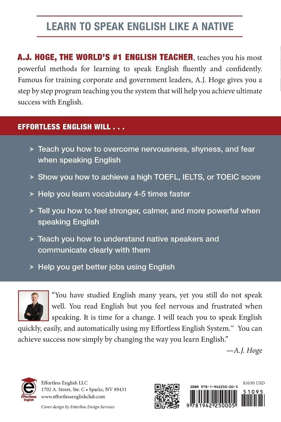 Effortless English: Learn To Speak English Like A Native