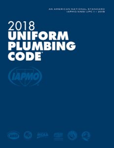 2018 uniform plumbing code with tabs