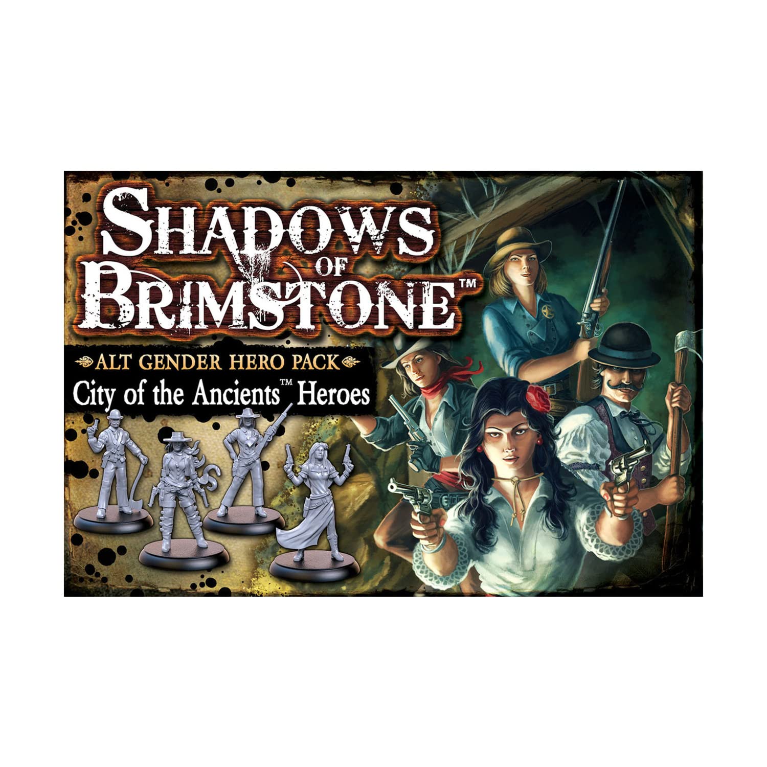 Shadows of Brimstone: City of The Ancients - Alt Gender Hero Pack