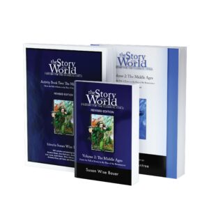 story of the world, vol. 2 bundle: history for the classical child: the middle ages; text, activity book, and test & answer key