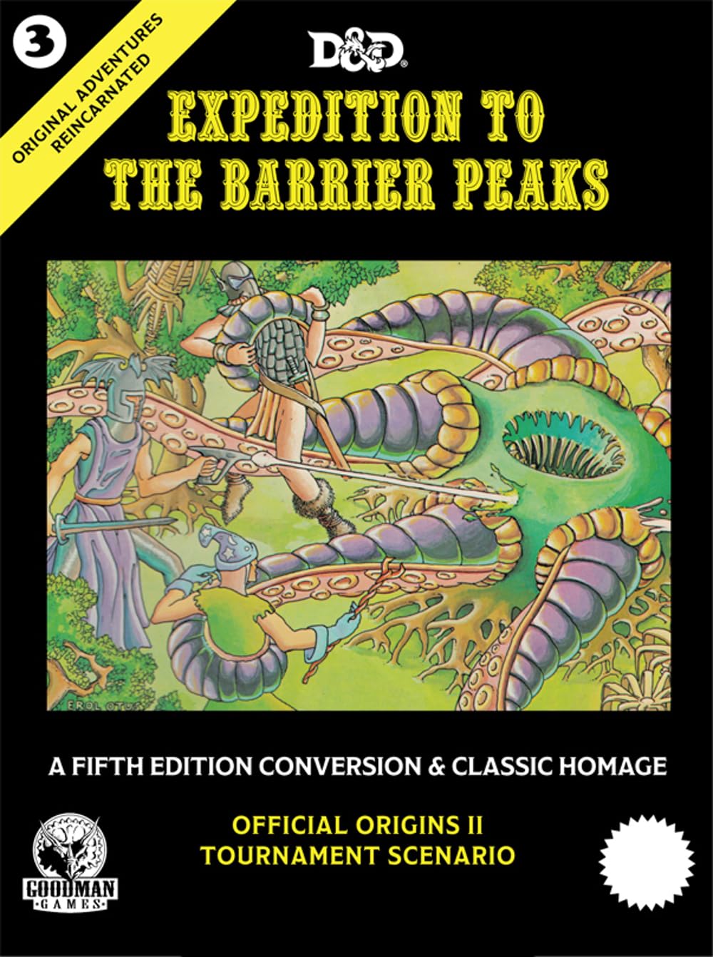 Goodman Games Original Adventures Reincarnated #3: Expedition to The Barrier Peaks