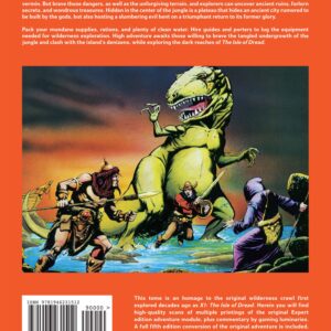 Goodman Games Original Adventures Reincarnated #2 - The Isle of Dread RPG for Adults, Family and Kids 13 Years Old and Up (5E Adventure, Hardback RPG)