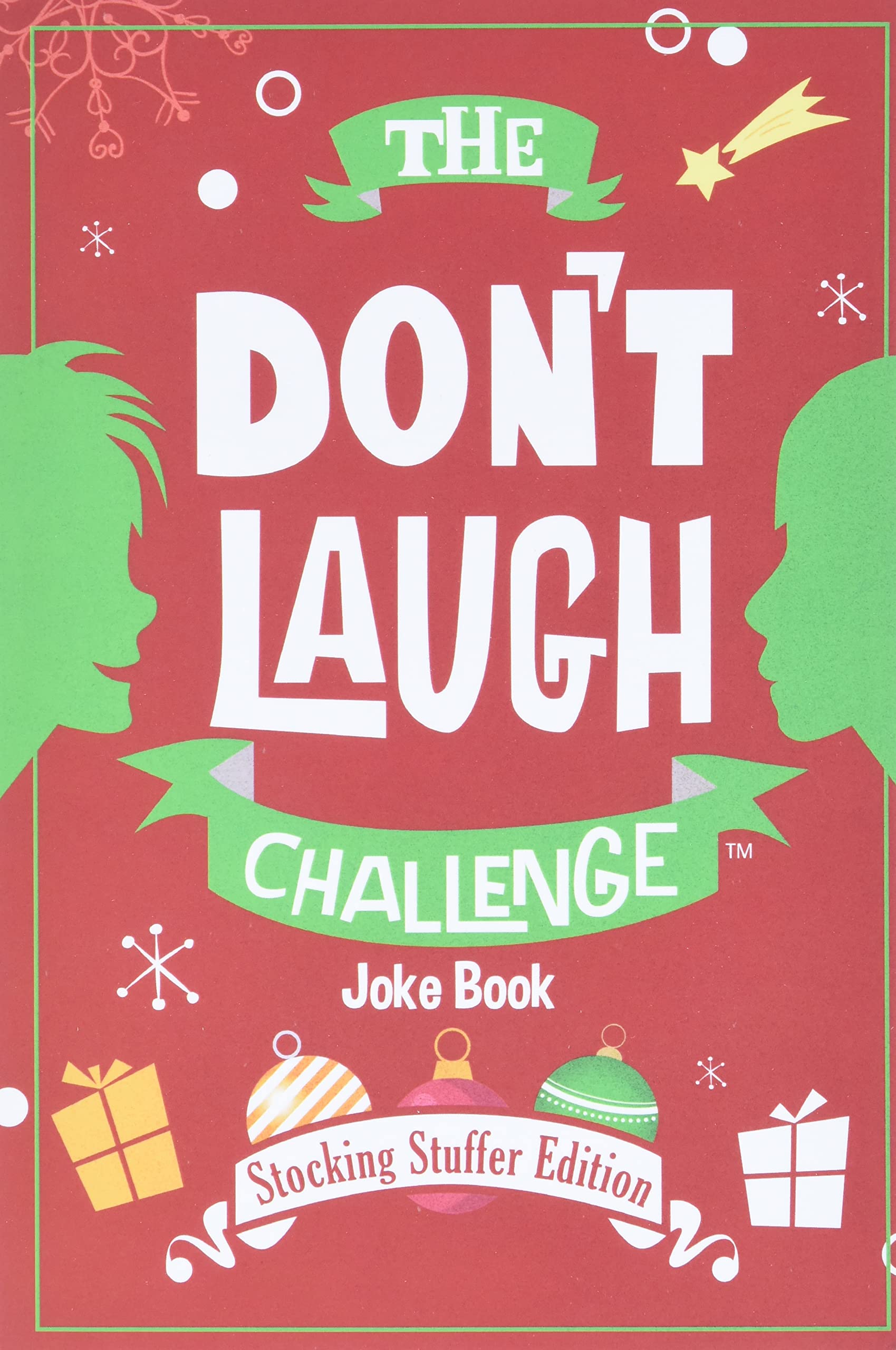 The Don't Laugh Challenge - Stocking Stuffer Edition: The LOL Joke Book Contest for Boys and Girls Ages 6, 7, 8, 9, 10, and 11 Years Old - a Stocking Stuffer Goodie for Kids