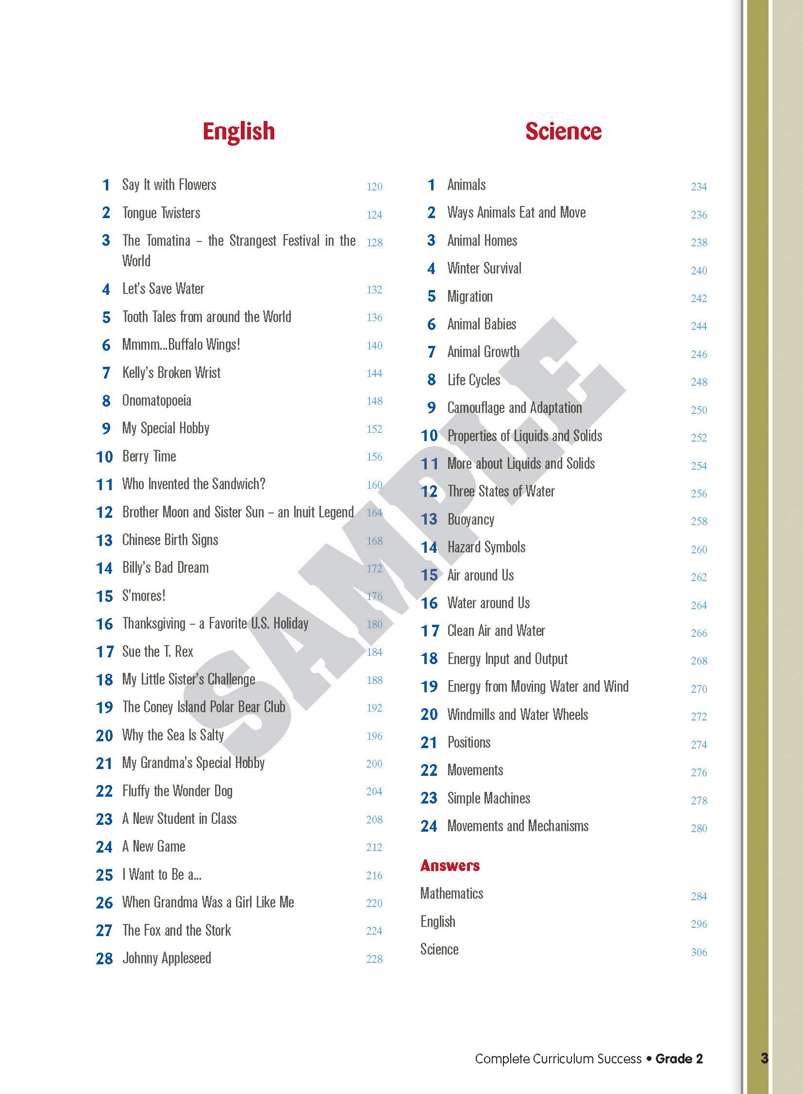 Complete Curriculum Success Grade 2