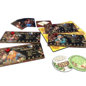 Slugfest Games The Red Dragon Inn 7: The Tavern Crew Strategy Boxed Board Game Ages 13 & Up