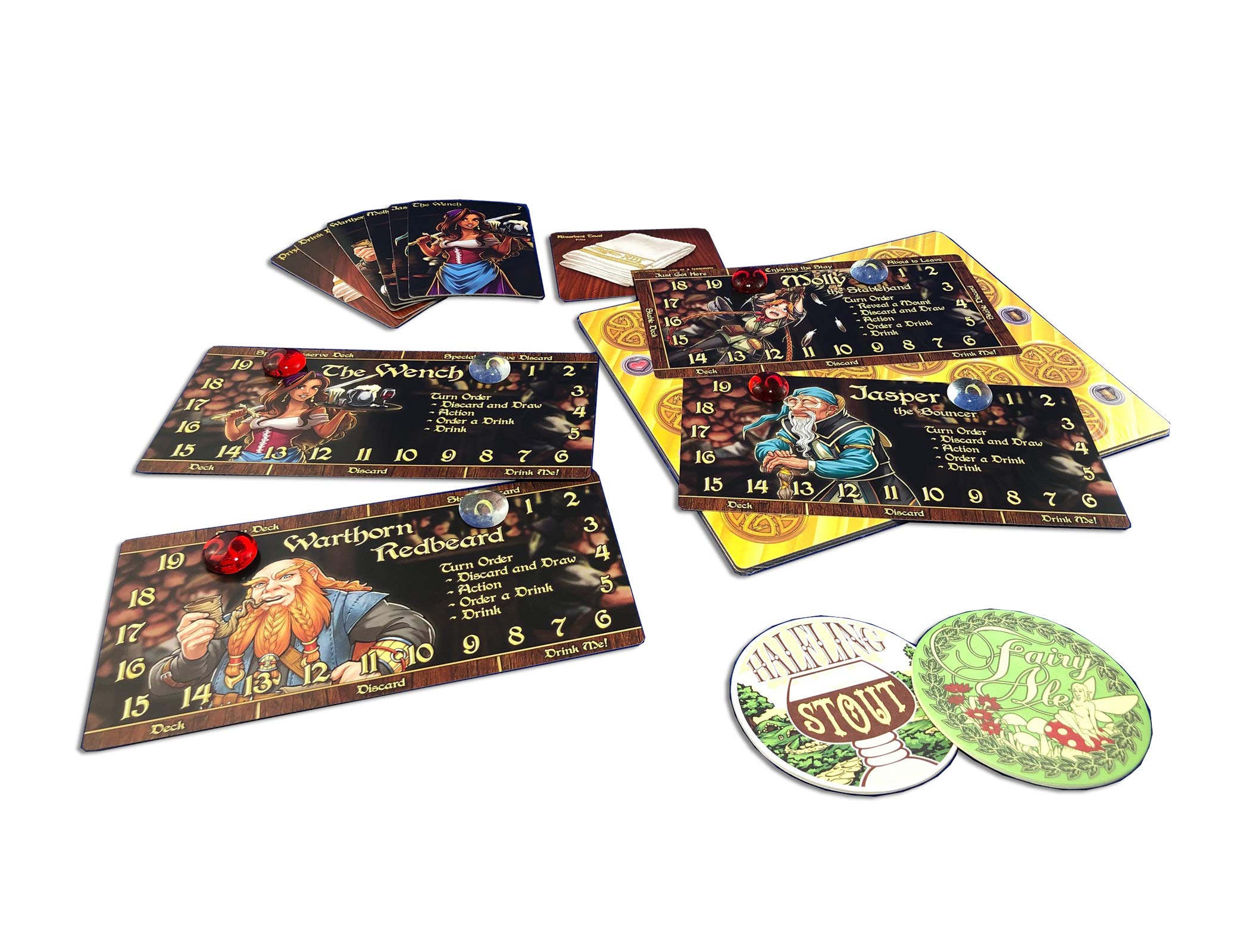 Slugfest Games The Red Dragon Inn 7: The Tavern Crew Strategy Boxed Board Game Ages 13 & Up