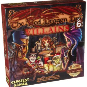 Slugfest Games: The Red Dragon Inn 6: Villains, Strategy Boxed Board Game, For 2 to 4 Players, 30 to 60 Minute Play Time, Ages 12 & Up