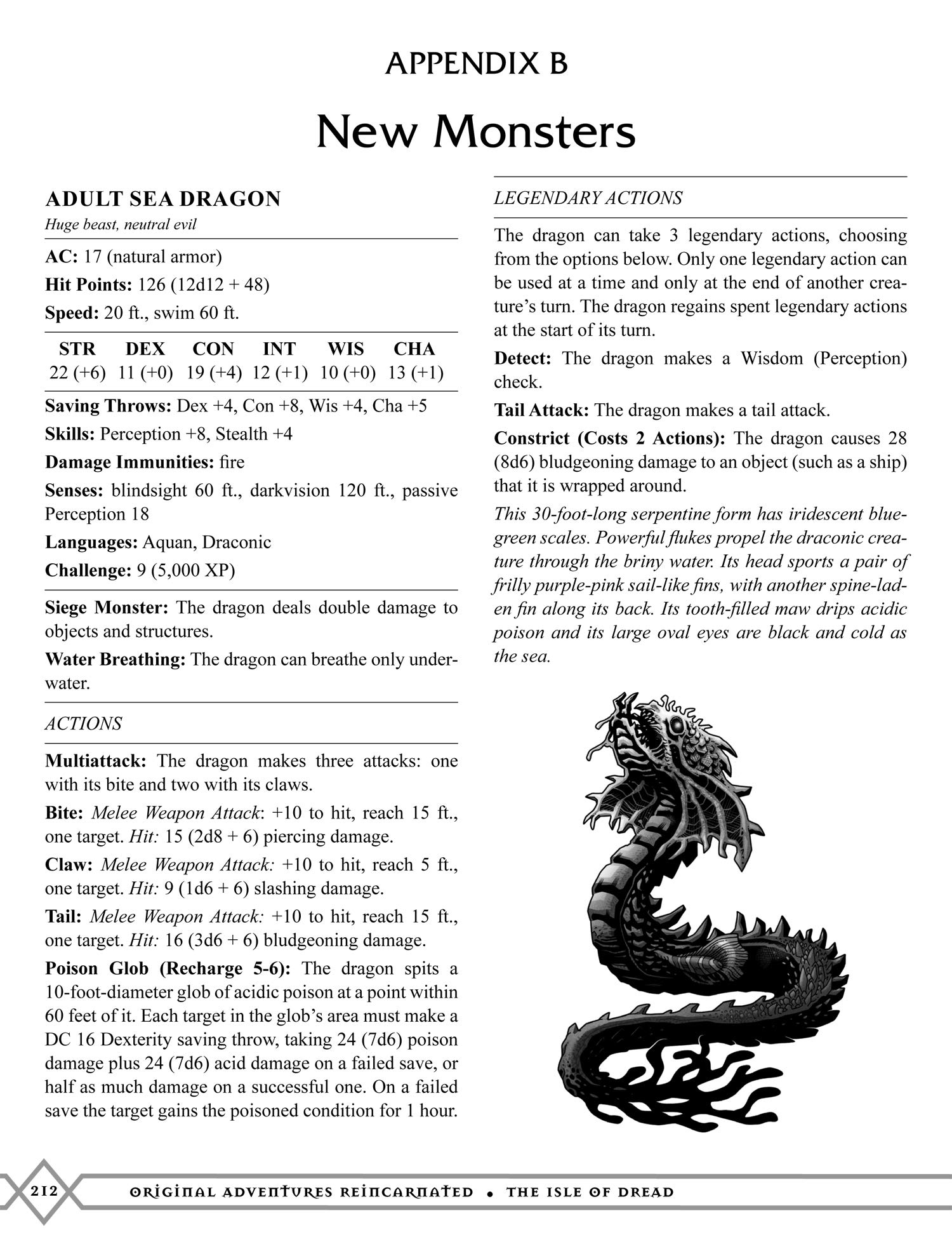 Goodman Games Original Adventures Reincarnated #2 - The Isle of Dread RPG for Adults, Family and Kids 13 Years Old and Up (5E Adventure, Hardback RPG)