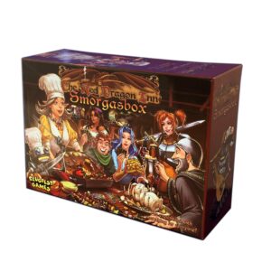 Slugfest Games: Red Dragon Inn: Smorgasbox, Expansion, Includes Roobted Version of this Product, with Five New Games, For Ages 13 and up