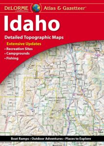 delorme atlas & gazetteer idaho