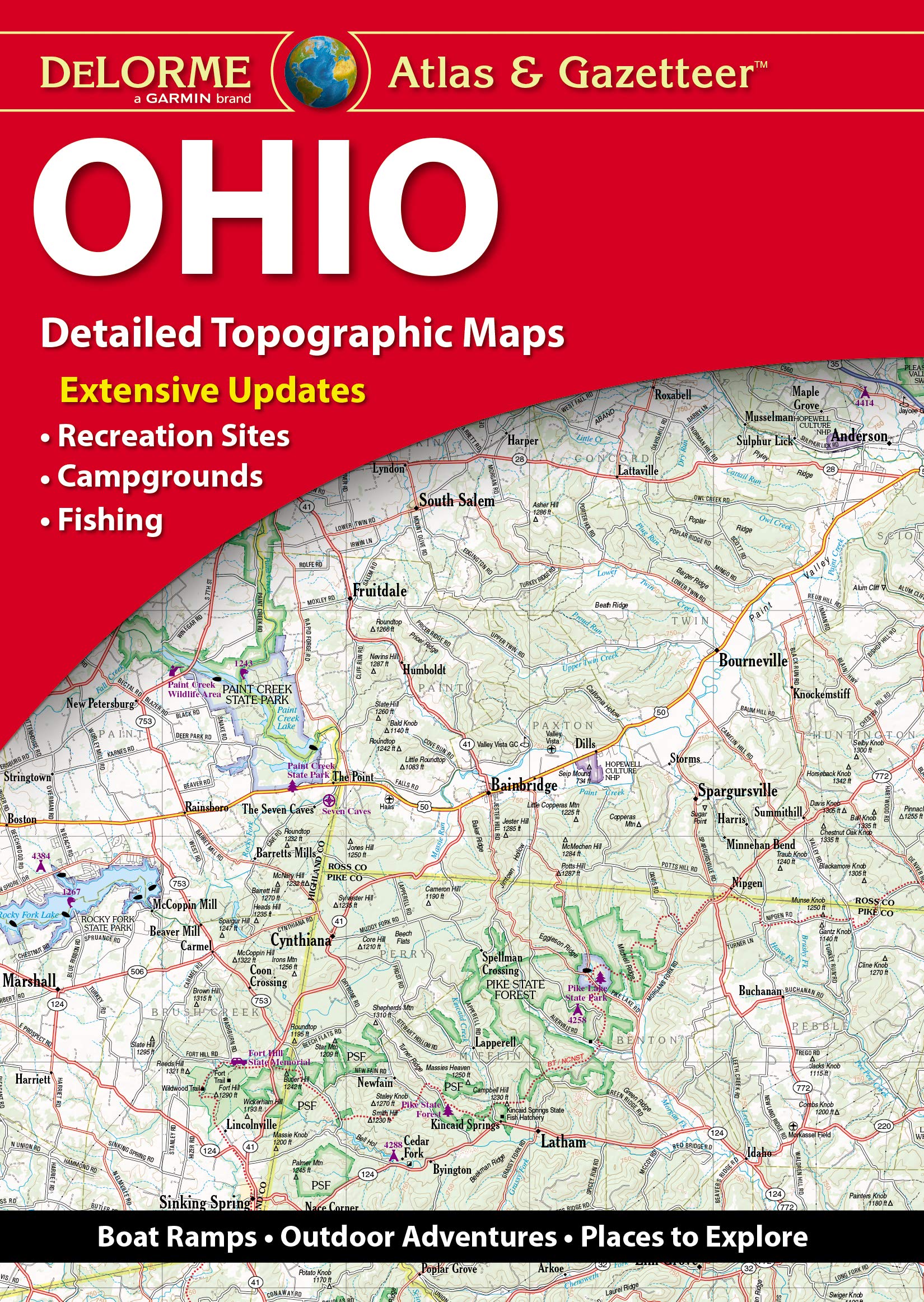 Delorme Atlas & Gazetteer Ohio