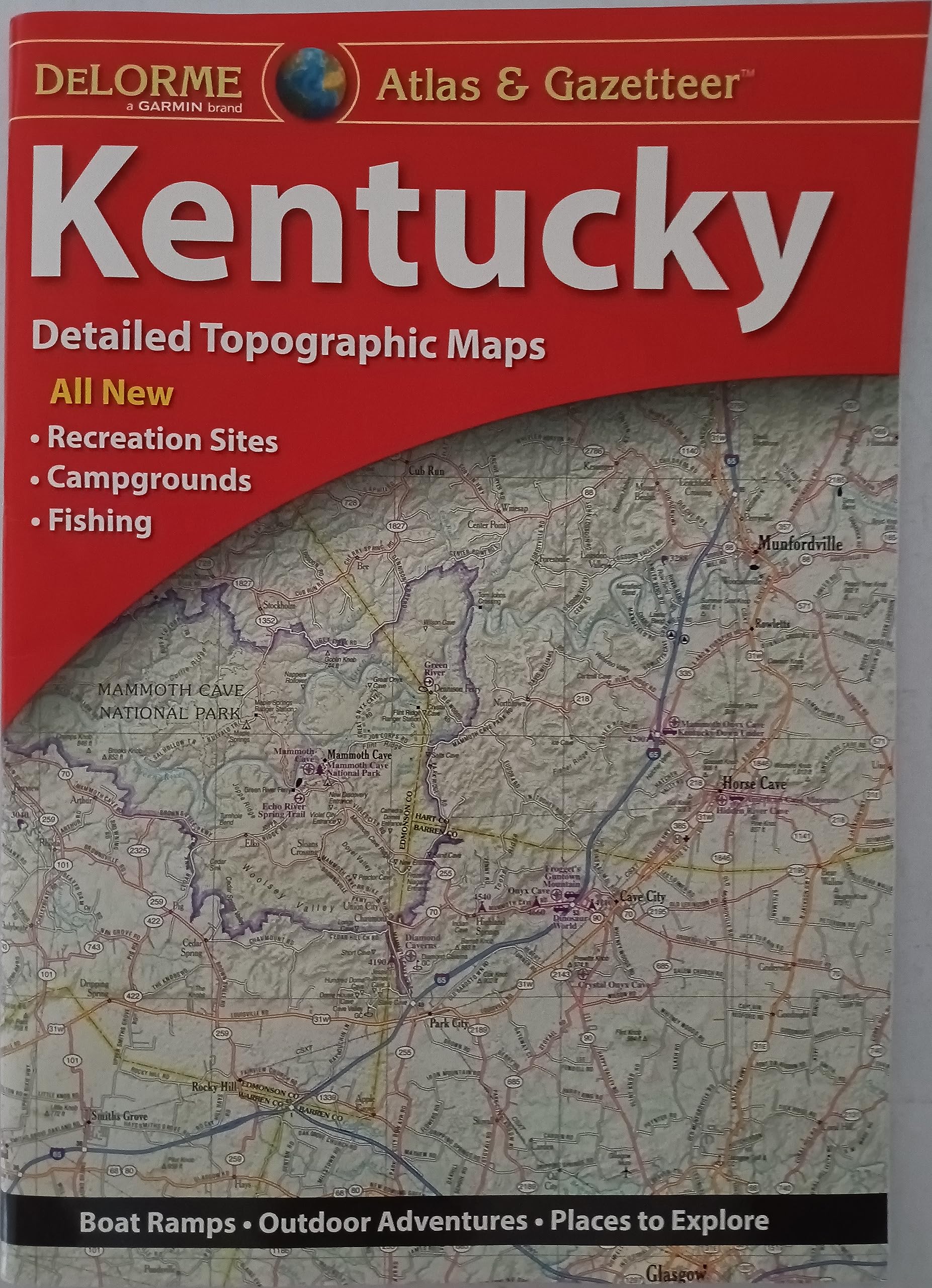 Delorme Atlas & Gazetteer: Kentucky