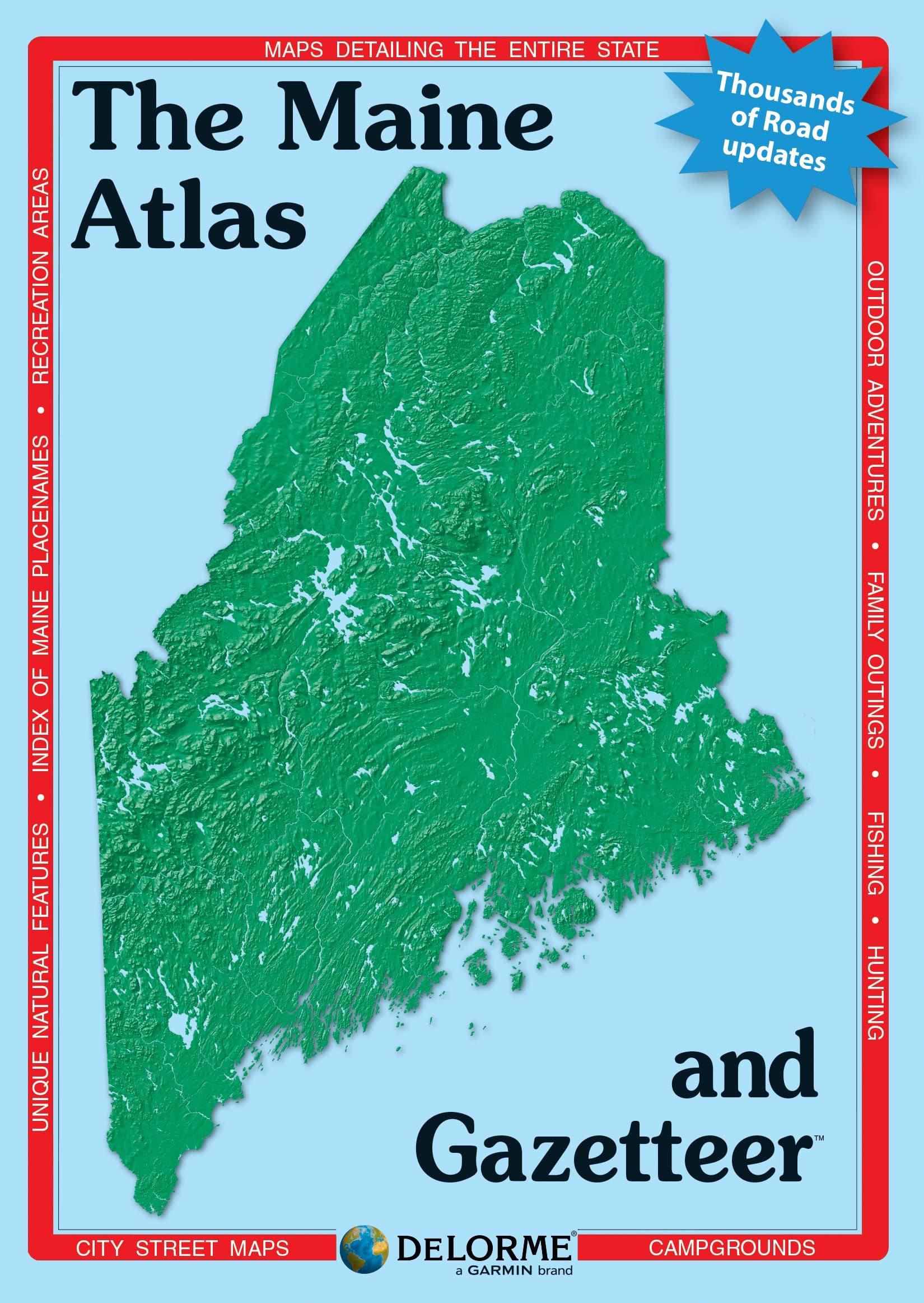 Maine Atlas & Gazetteer (Delorme)